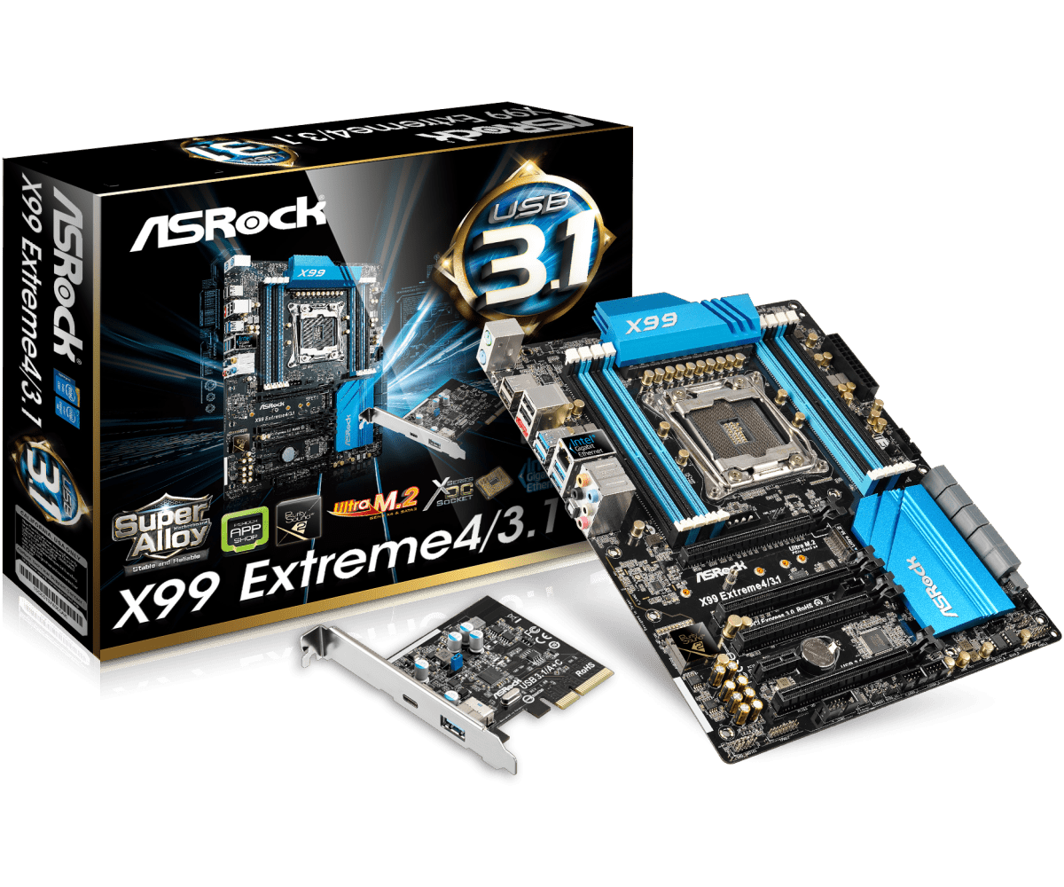 ASRock > X99 Extreme4/3.1